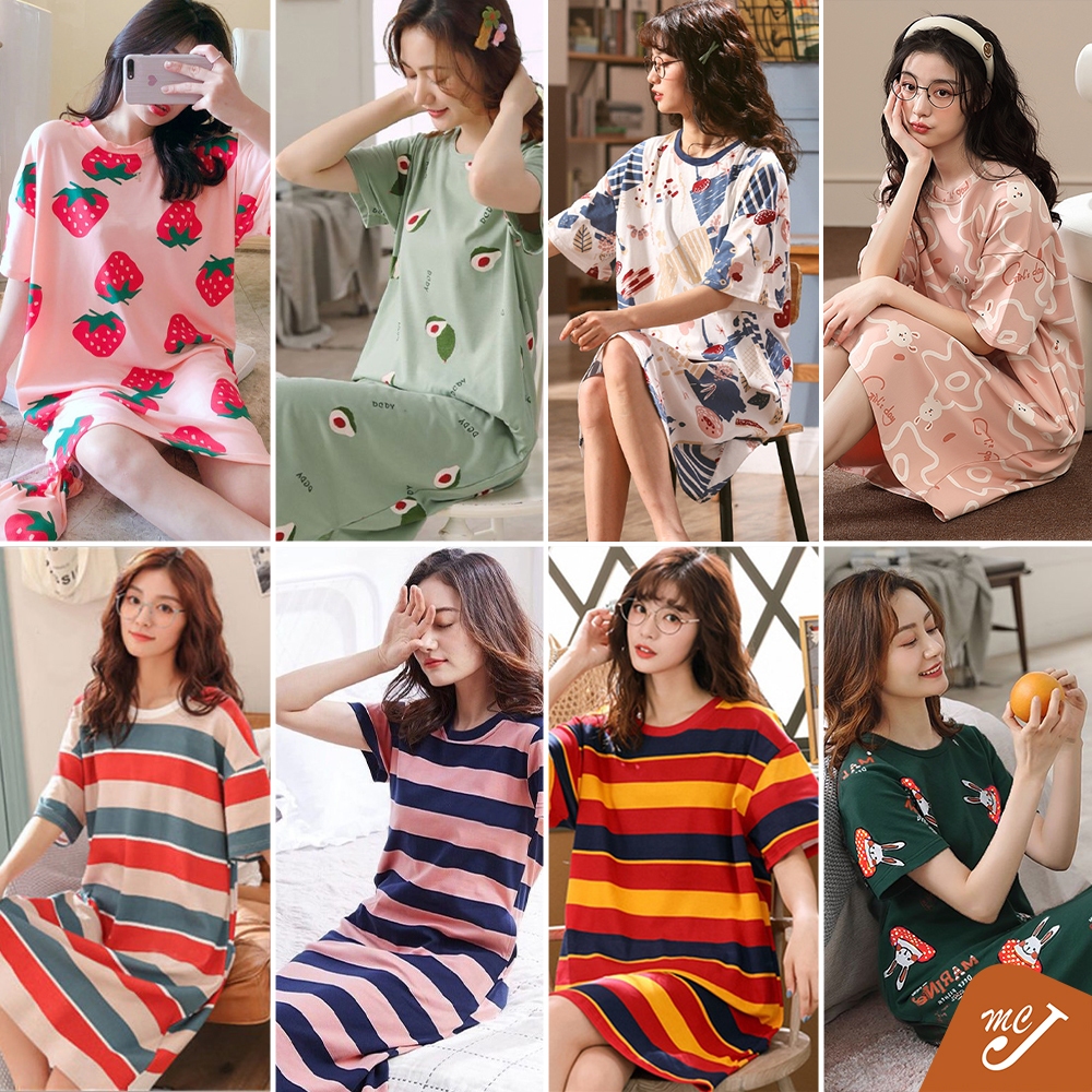 McJoden - YURI Womens pyjamas Plus Size Dress Pyjamas Sleepwear Pajamas ...