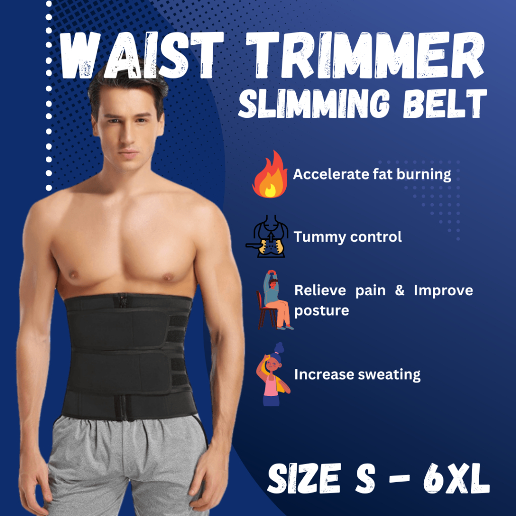 Slimming Belt Men Body Shaper Men Girdle Corset Belt Waist Shape Corset ...