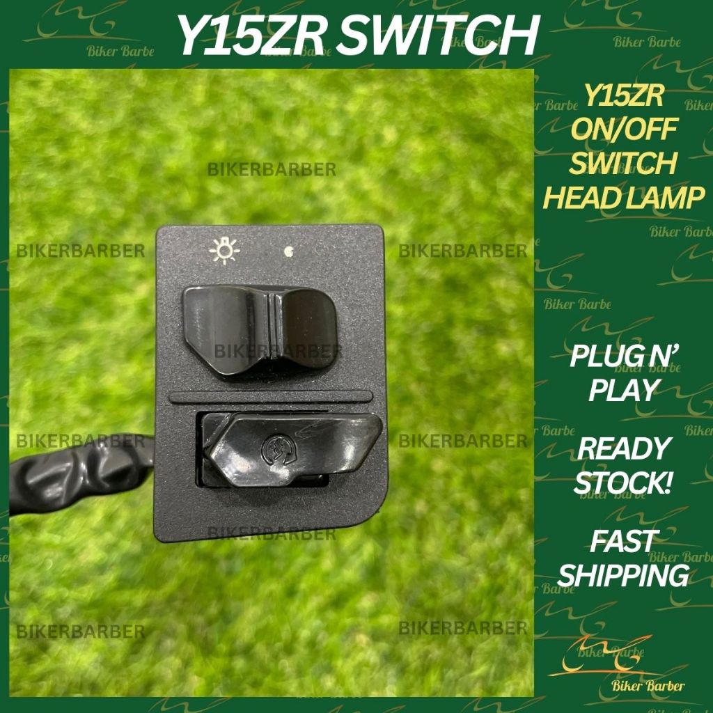 Switch Yamaha Y15zr On Off Suis Lampu Starter Custom Head Lamp Tutup ...