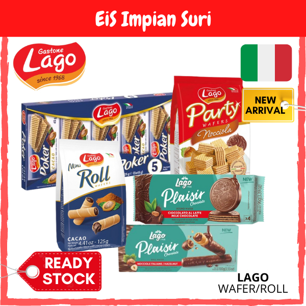 Lago Mini Roll/Choc Roll Wafer/Poker Cocoa Cream/Round Wafer/Wafer ...