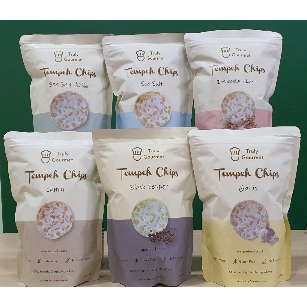 Truly Gourmet Tempeh Chips (80g) | Shopee Singapore