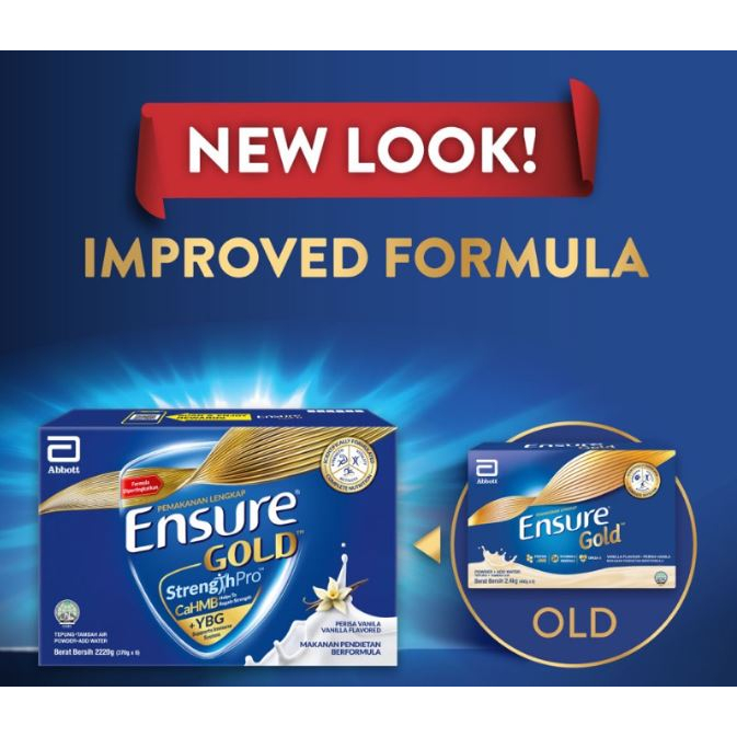 Ensure Gold 2.2kg Vanilla | Shopee Singapore