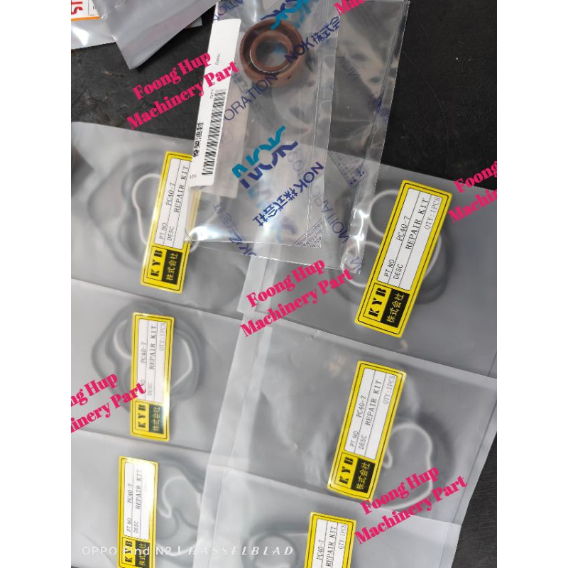 komatsu mini excavator pc20 pc30 pc40 main pump gear pump oring oil seal repair kit full set ...