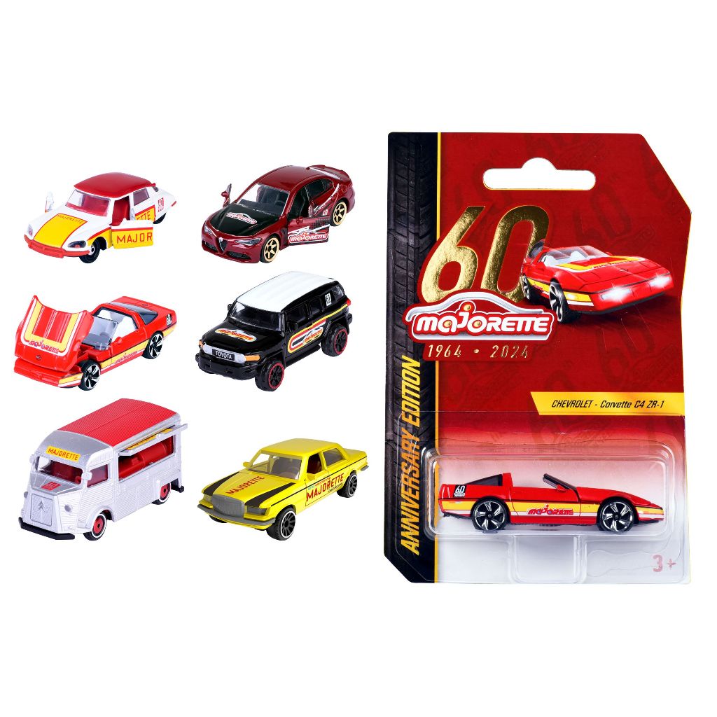 MAJORETTE Anniversary Edition Premium, 6-asst ( QDMT074701 ) | Shopee ...