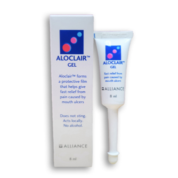 Aloclair Plus Gel Mouth Ulcers 8mL | Shopee Singapore