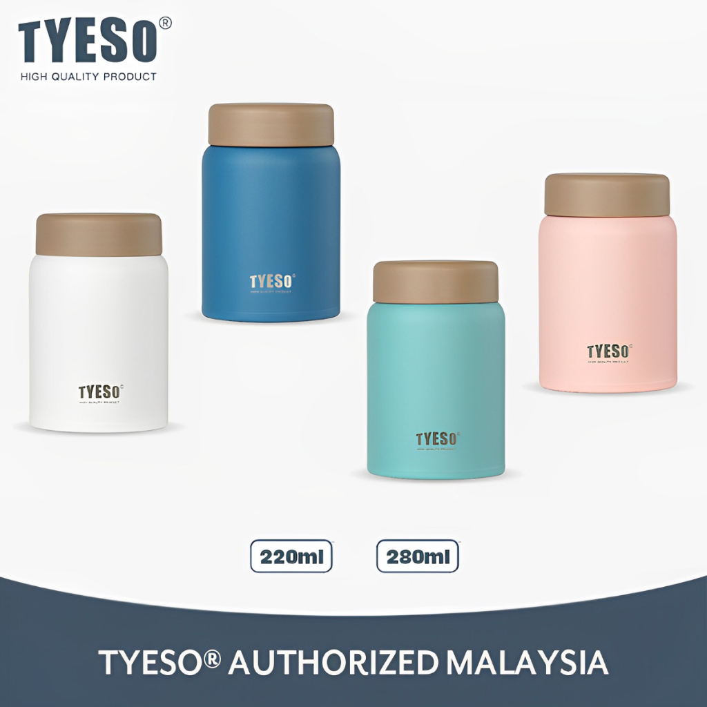 TYESO Cold And Hot Insulated Thermos Food Jar (220ml/280ml) TS-8764A/TS ...