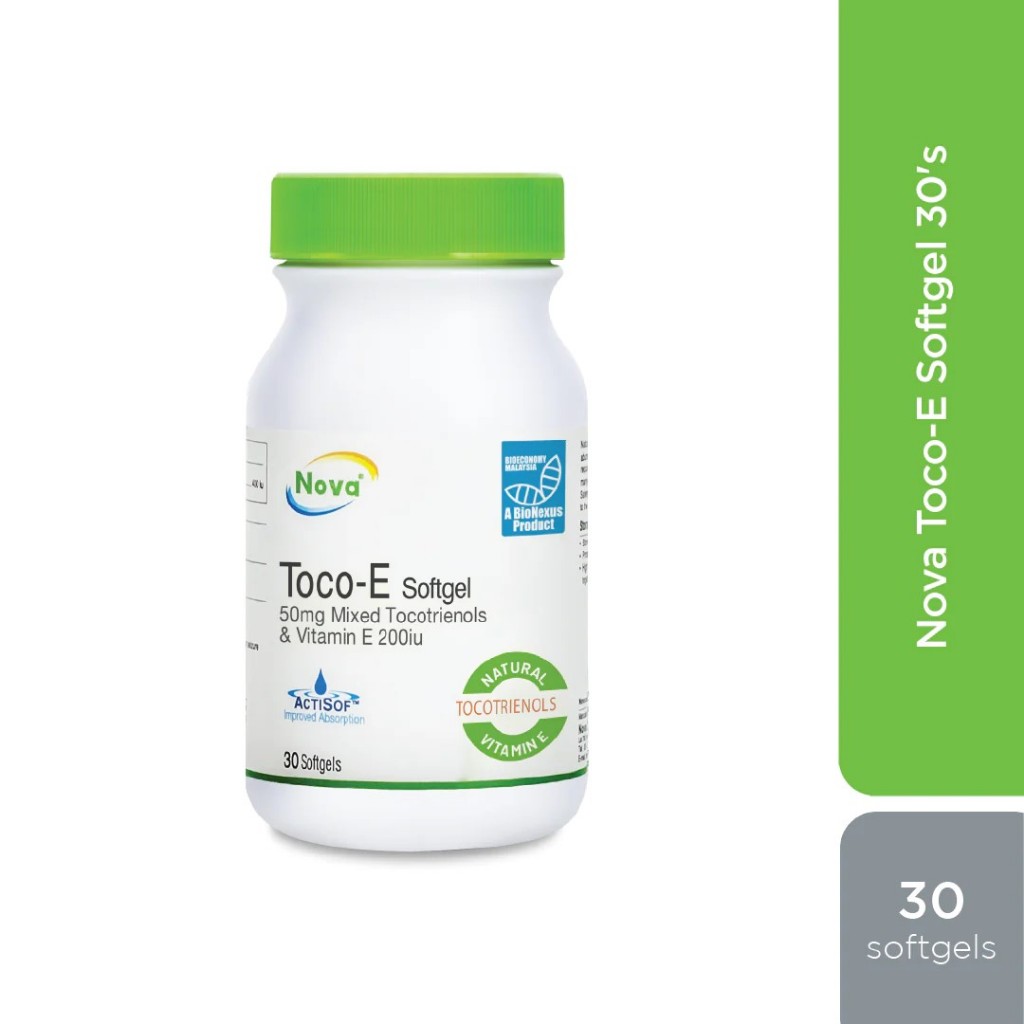 NOVA VITAMIN E TOCO E 30'S | Shopee Singapore