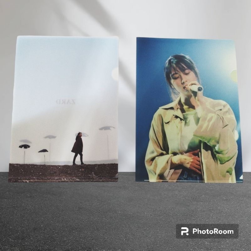 JAN24 初登场!!️ZARD ( IZUMI SAKAI ) : A4 SIZE CLEAR FILE SET OF 2-( % official authentic Japan ...
