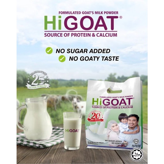 Hi Goat Susu Kambing 15 Sachets x 12grm | | Shopee Singapore