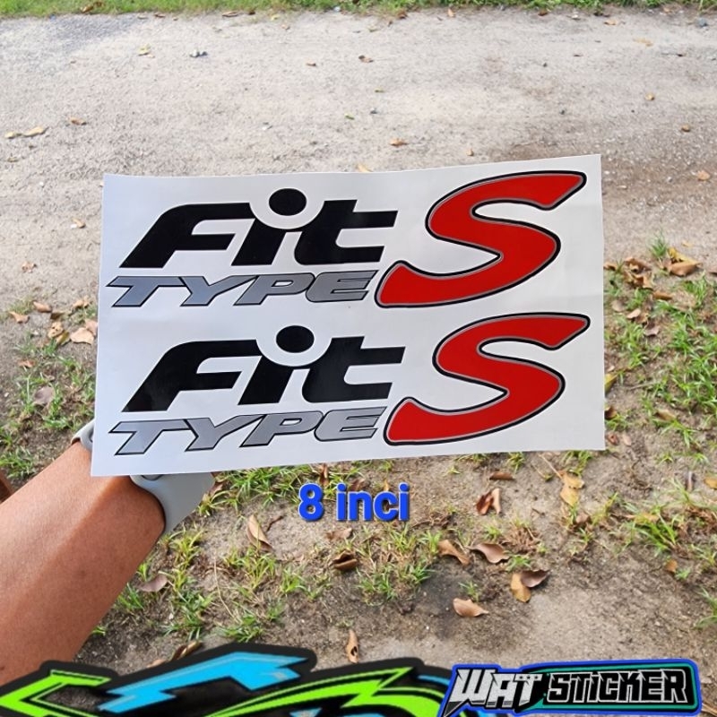 Car Sticker Honda Fit Type S Side Door | Shopee Singapore