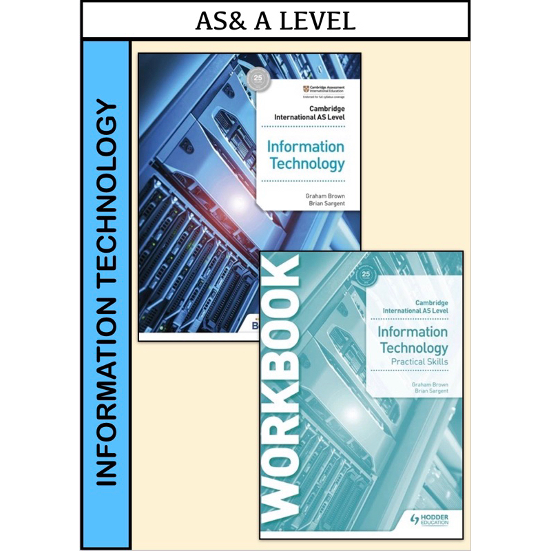 (PRINTED BOOK) As& A Level Information Technology Textbook | Workbook ...