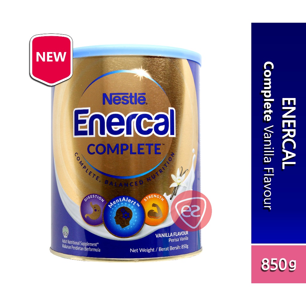 Nestle Enercal Complete Balanced Nutrition Vanilla Flavour 850g ...