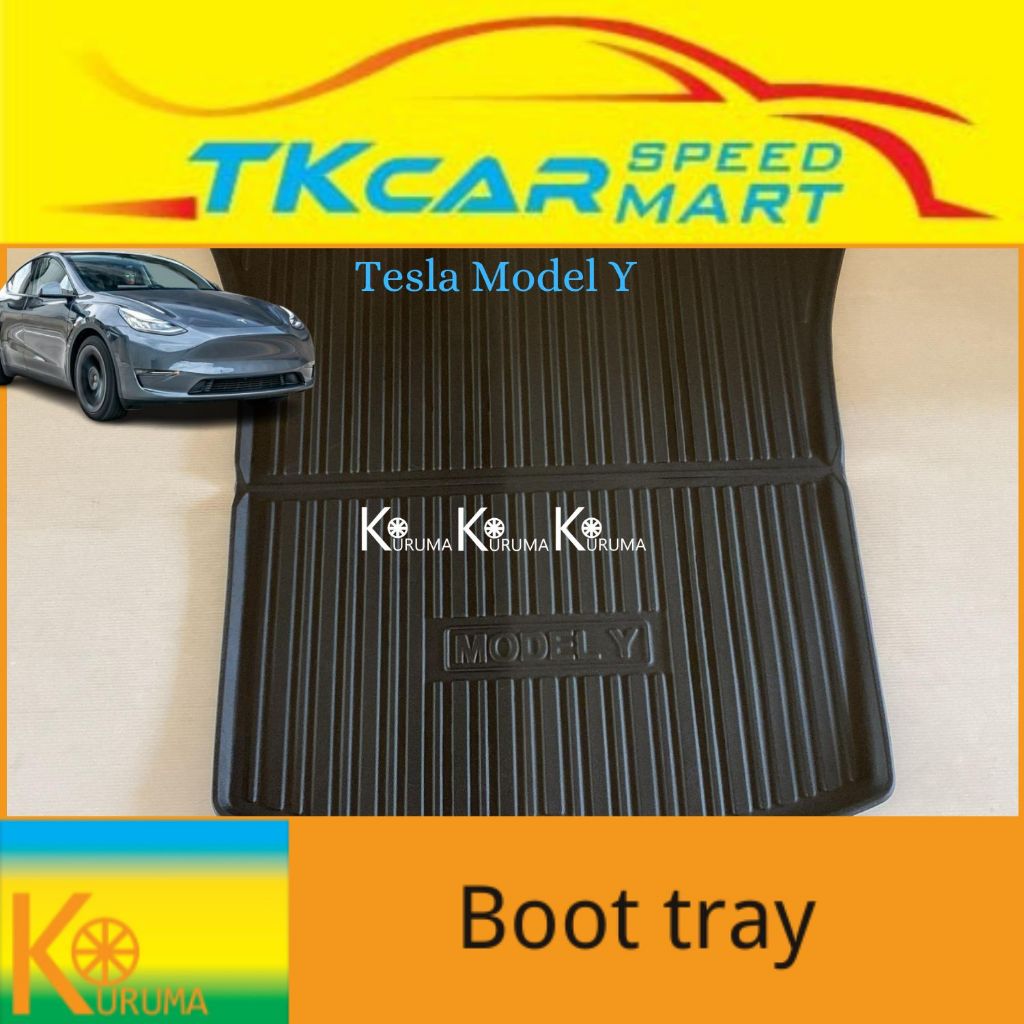 TESLA ALL NEW MODEL Y ELECTRIC CAR ( KURUMA ) RUBBER TPO SOFT HIGH ...