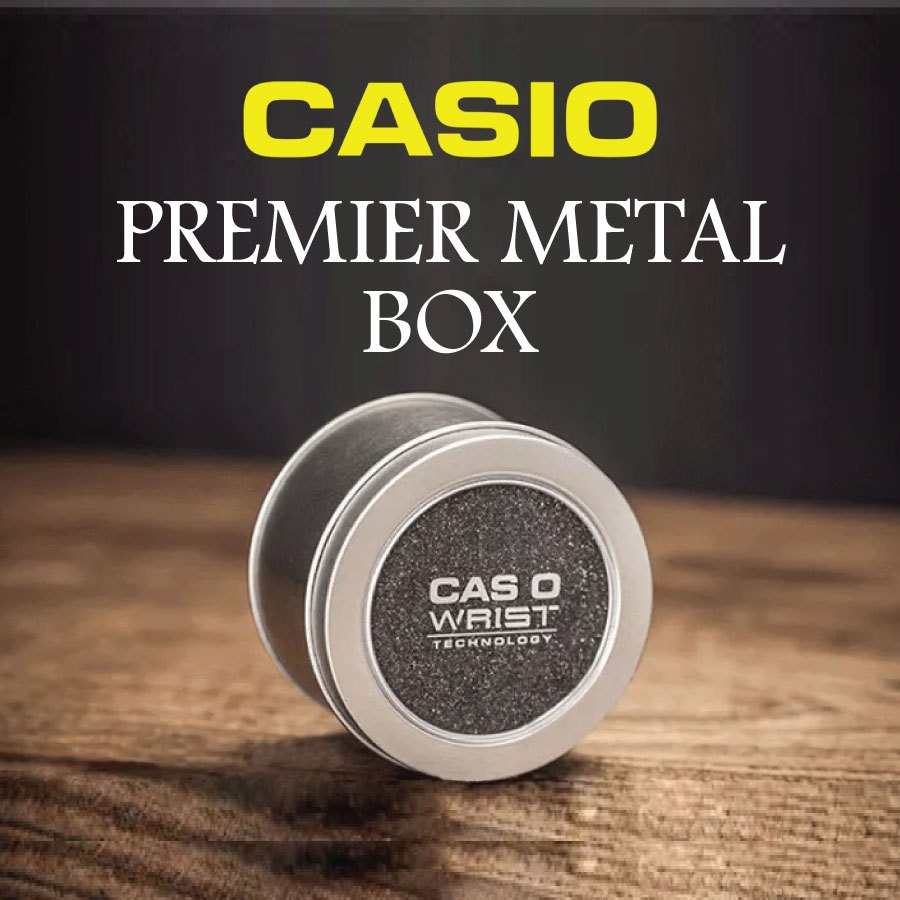 Casio Metal Tin Watch Box / Kotak Besi Jam Casio / Kotak Metal / Tin ...