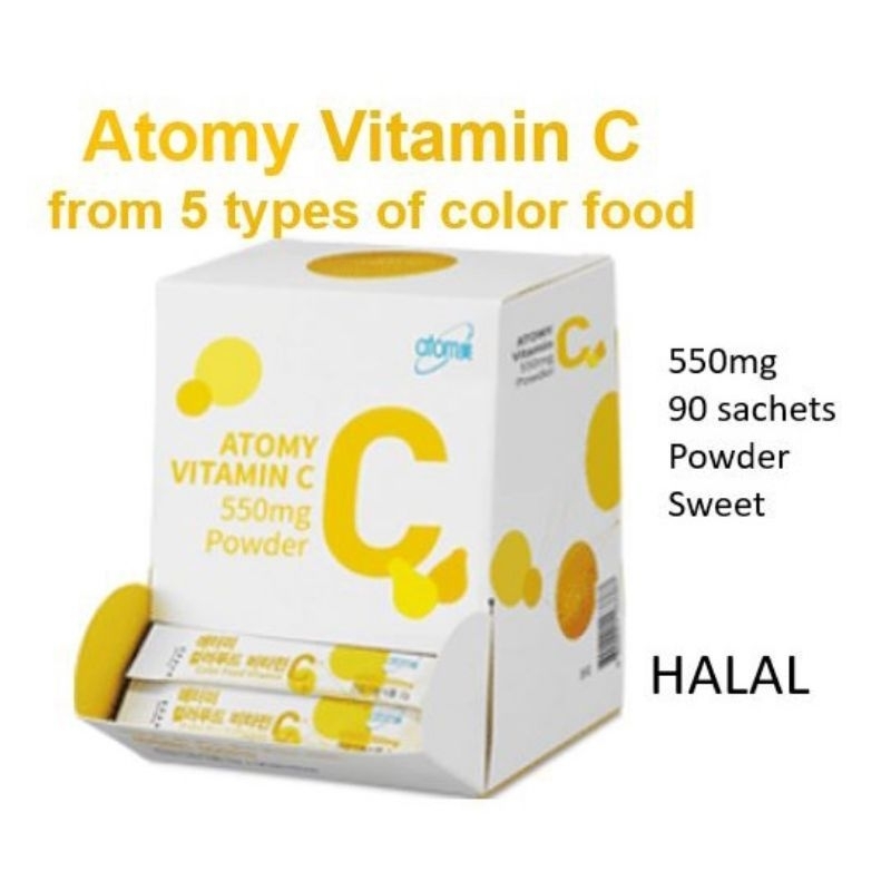 (EXPIRY 2026) Atomy Color Food Vitamin C (2gX90Sticks) | Shopee Singapore