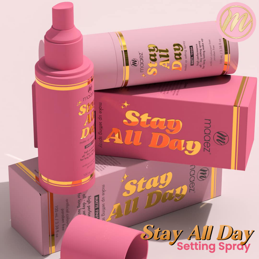 Maaez Setting Spray / Maeez Stay All Day Make Up Facemist Dewy Matte ...