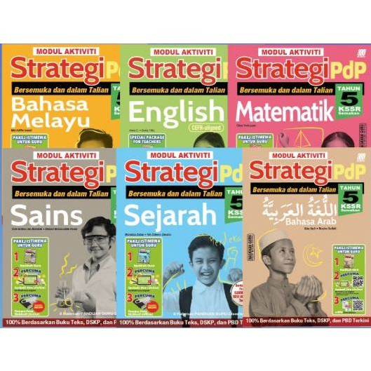 Sasbadi Workbook Module Strategy Activity PdP KSSR Improves UASA 5th | Shopee Singapore