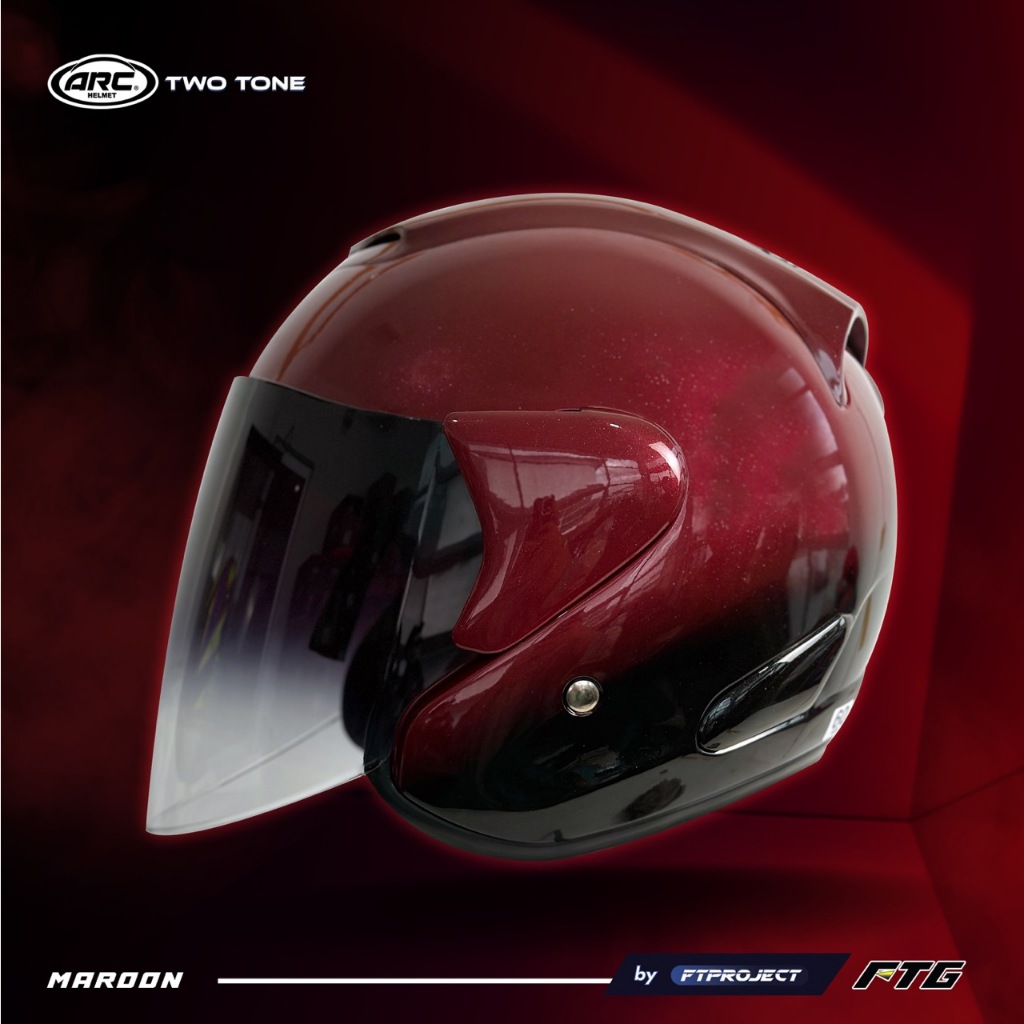 ARC Ritz Two Tone MAROON 2.0 Raya Special COLOR 2024 ARC | Shopee Singapore