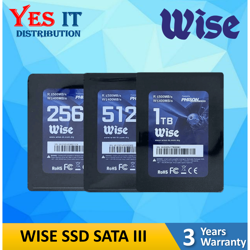 WISE Cruiser 256GB / 480GB / 512GB / 1TB 2.5'' Solid State Drive SSD ...