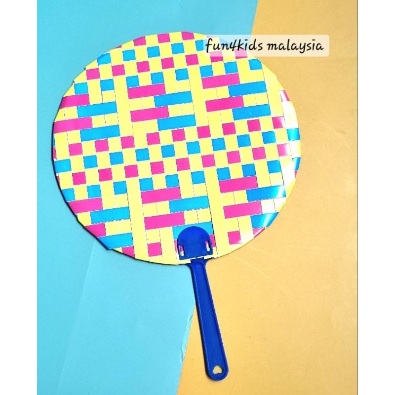 Hari Raya Craft | Paper Weaving Fan | Shopee Singapore