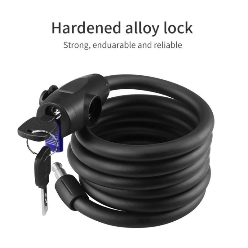 Bicycle Lock Bike Security Lock Steel Cable Anti-Theft Locker Quality ...