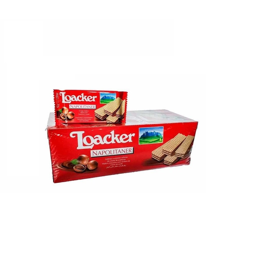 Loacker Wafer Assorted Flavors 25x45g | Shopee Singapore