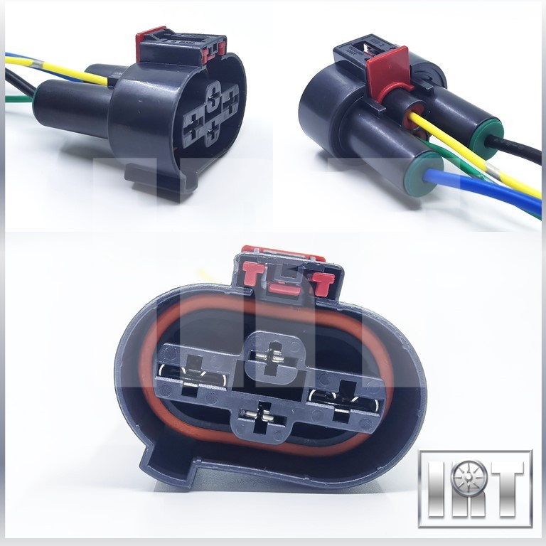 4 Pin Radiator Fan Motor Camry Toyota Cooling AC Volkswagen VW Golf ...