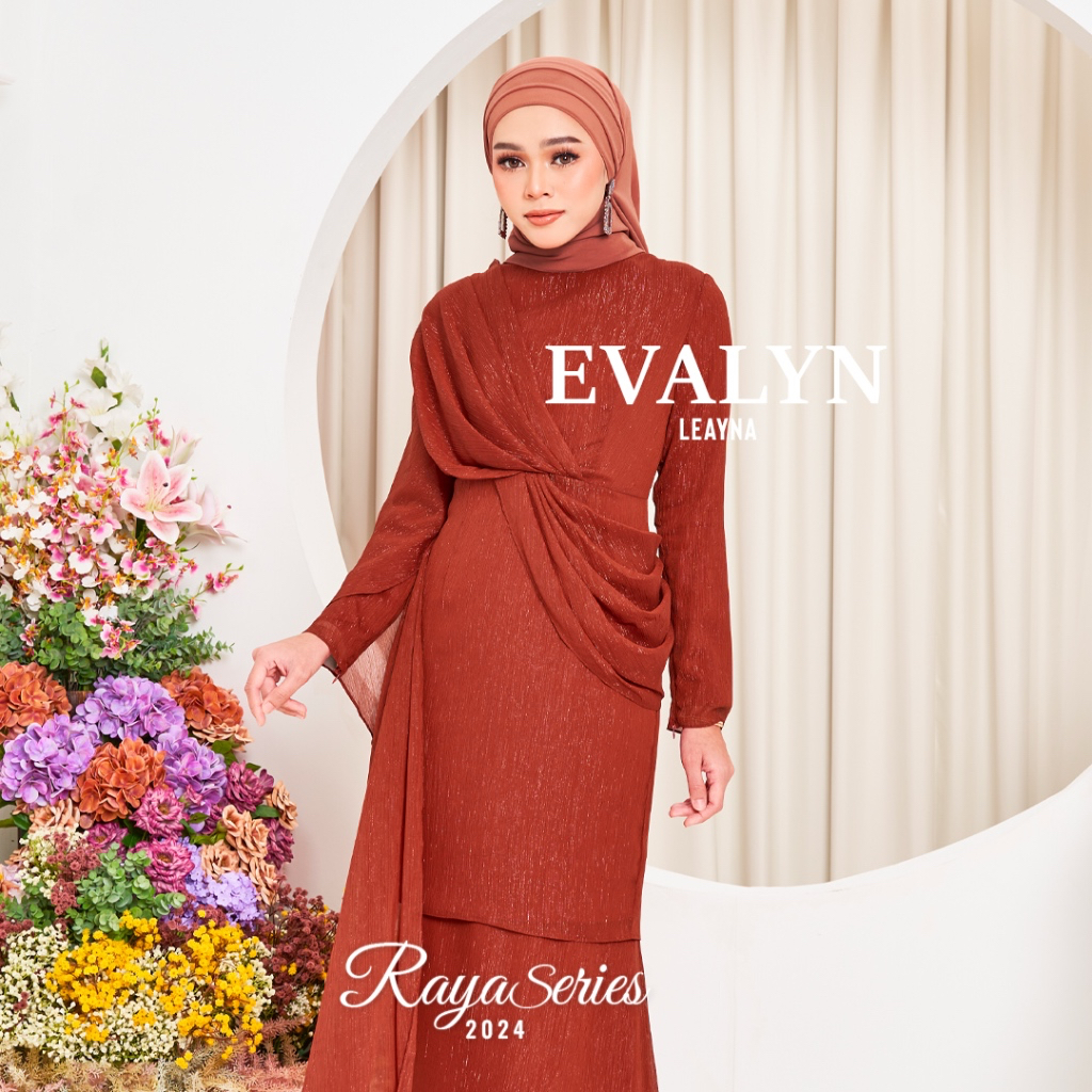 [LEAYNA.CO] [EVALYN] Baju Kurung Evalyn Convocation | Shopee Singapore
