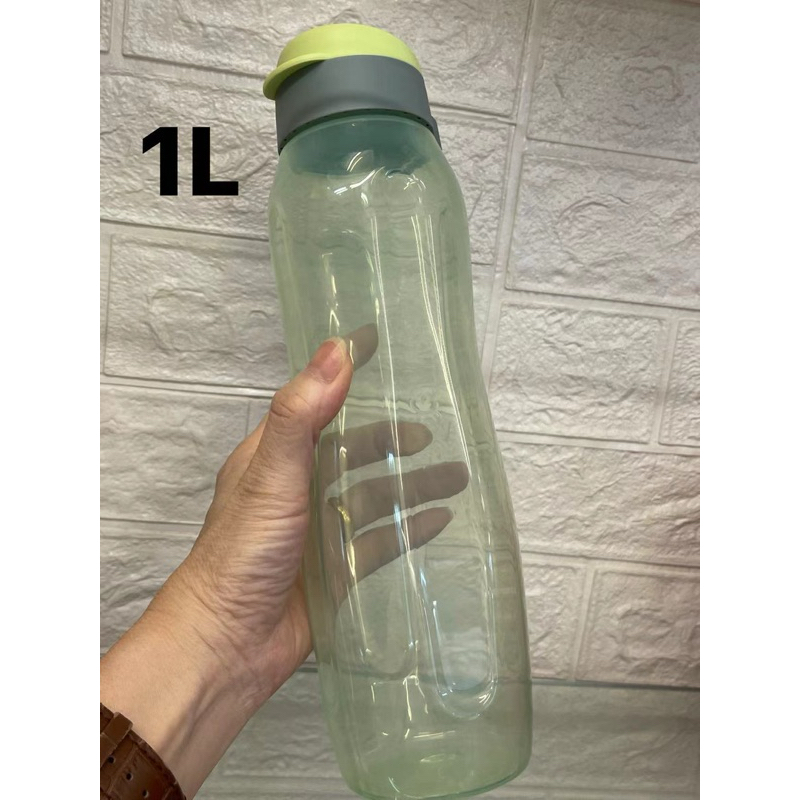 Limited color Tupperware Slim Eco Bottle/Botol Air 1Lt. (1pc) | Shopee ...