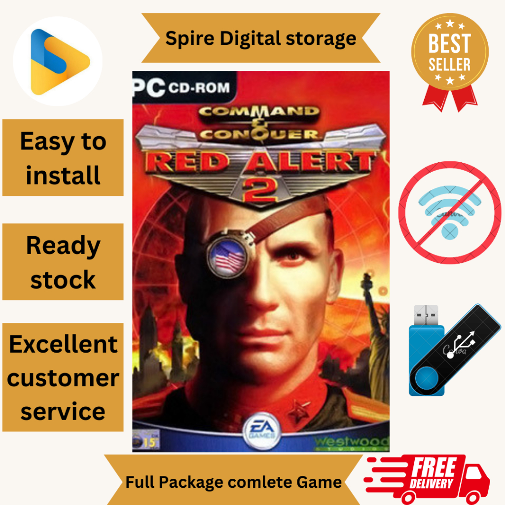 [PC Game] Command & Conquer Red Alert 2 (v1.006 + DLC: Yuri's Revenge ...
