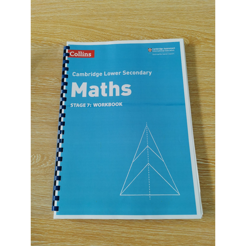 Stage 9 Cambridge Lower Secondary 『Mathematics』 (Workbook) with Answer ...