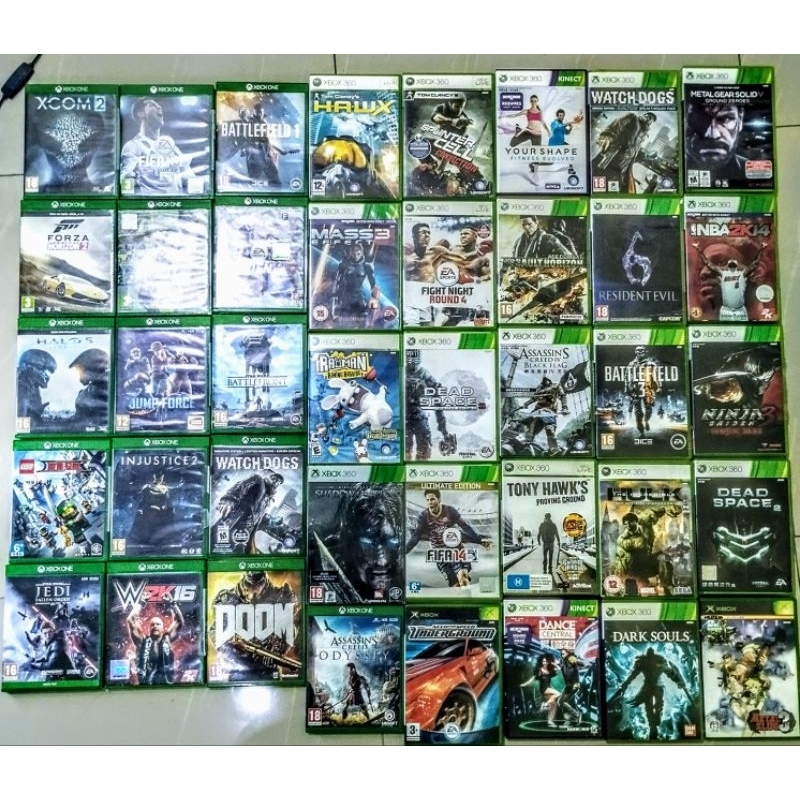 XBOX 360 CD GAMES (USED) PHYSICAL CD GAMES | Shopee Singapore