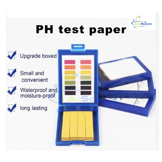 Universal pH Test Paper Strip ( PH 1 - 14 ) | Shopee Singapore