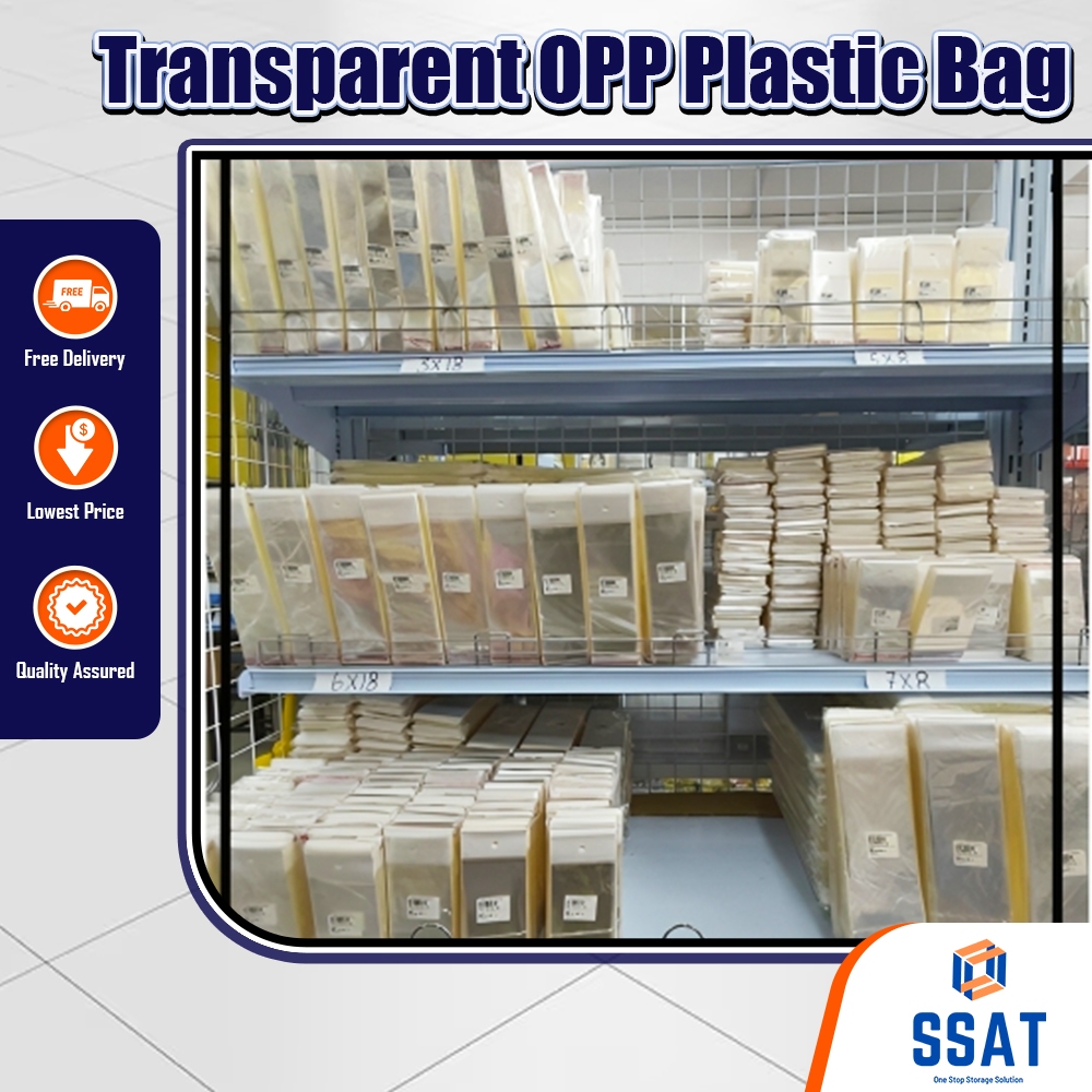 Transparent OPP Plastic Bag (Self Adhesive) | Shopee Singapore