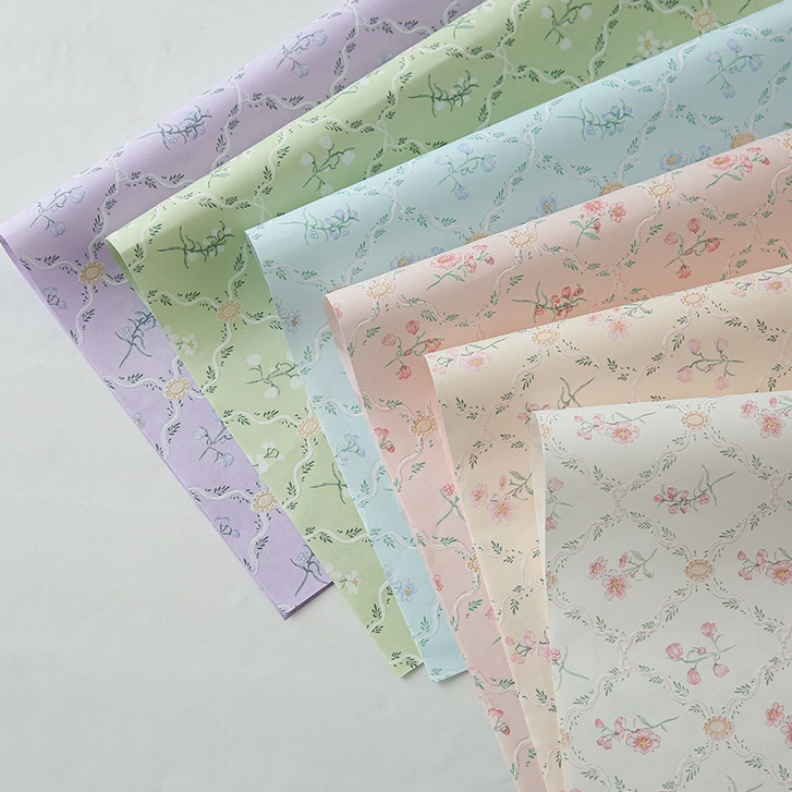 Burghley Style Premier 2D Pop Up Pattern with Floral Design Wrapping ...