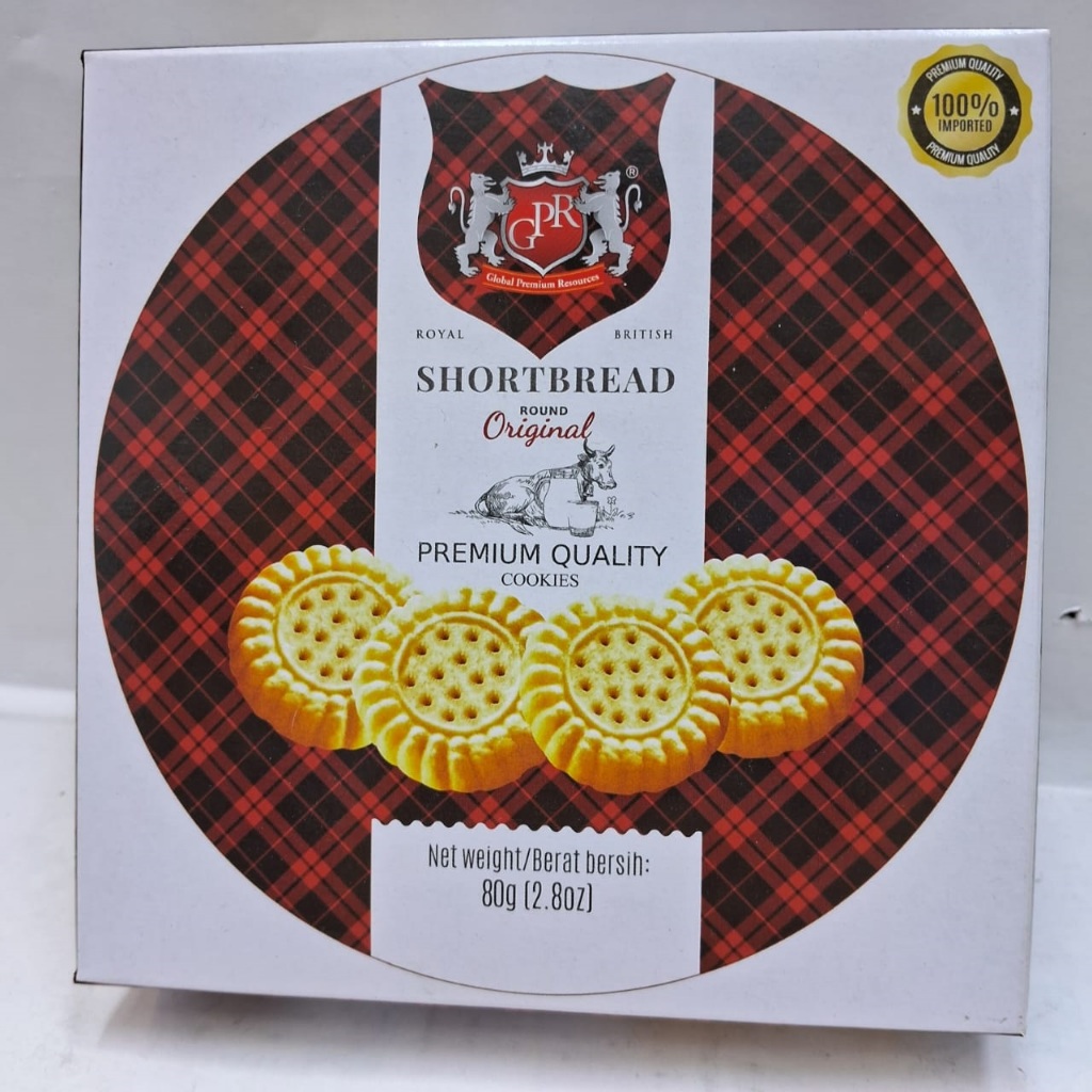 BREAKFAST KU-GPR SHORTBREAD COOKIES 80G | Shopee Singapore