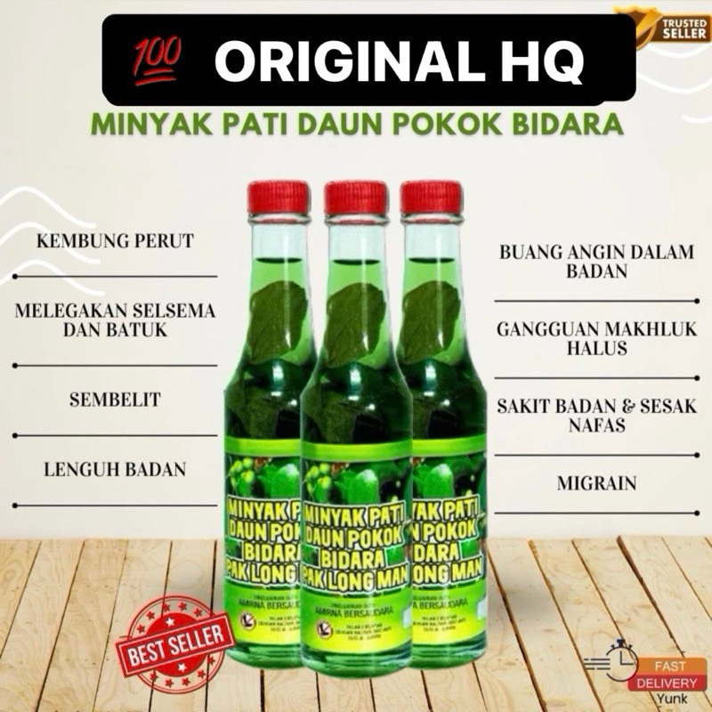 Guarantee of BIDARA OIL ESSENTIAL (Pak Long Man) Caring for Magic, Vein ...