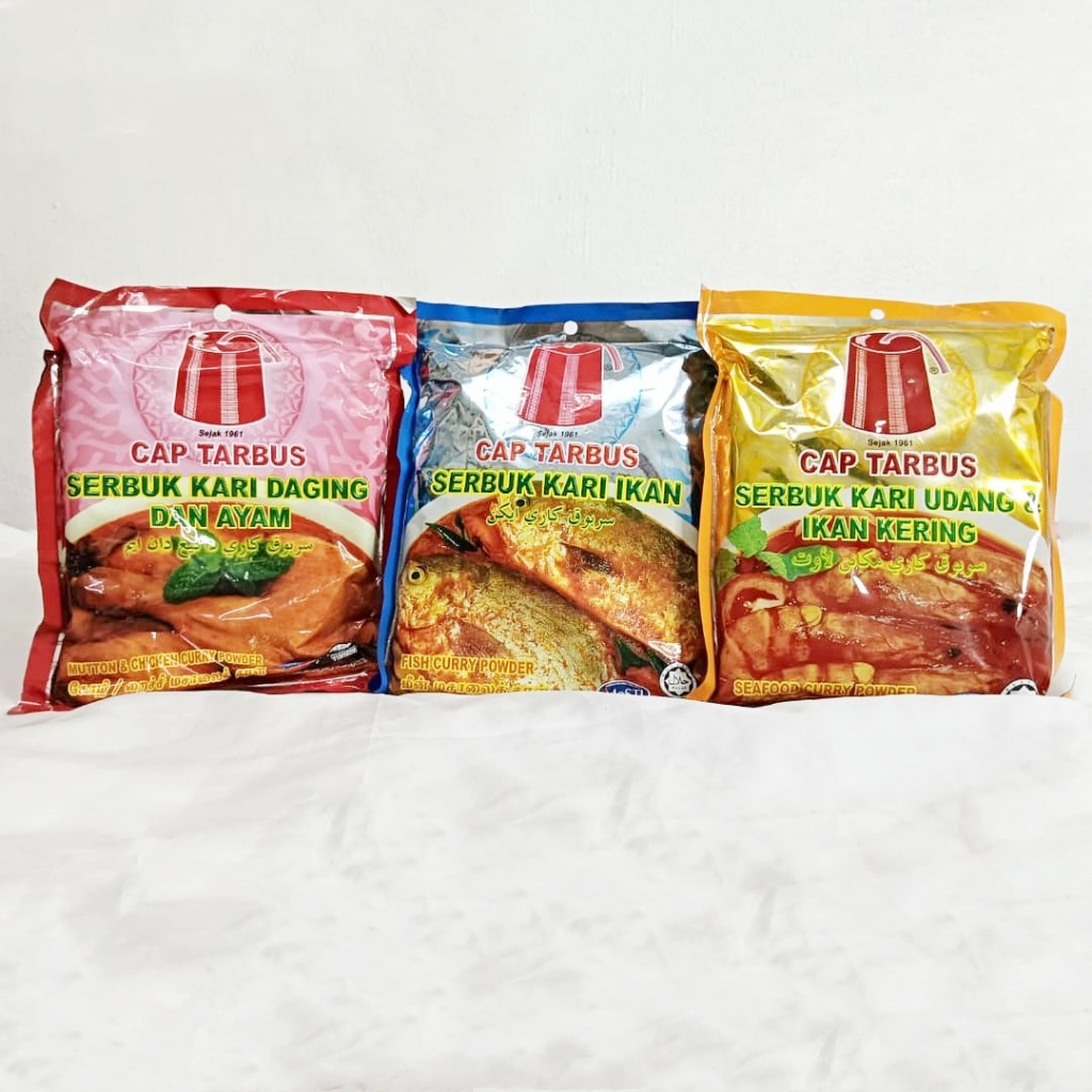 Cap TARBUS Fish Curry Powder Spice Curry Powder Paste Chicken Curry ...