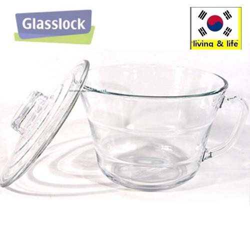 Korean Glass Lock Hat Resistand Glass Ramen pot(Noddle pot)/ Microwave ...