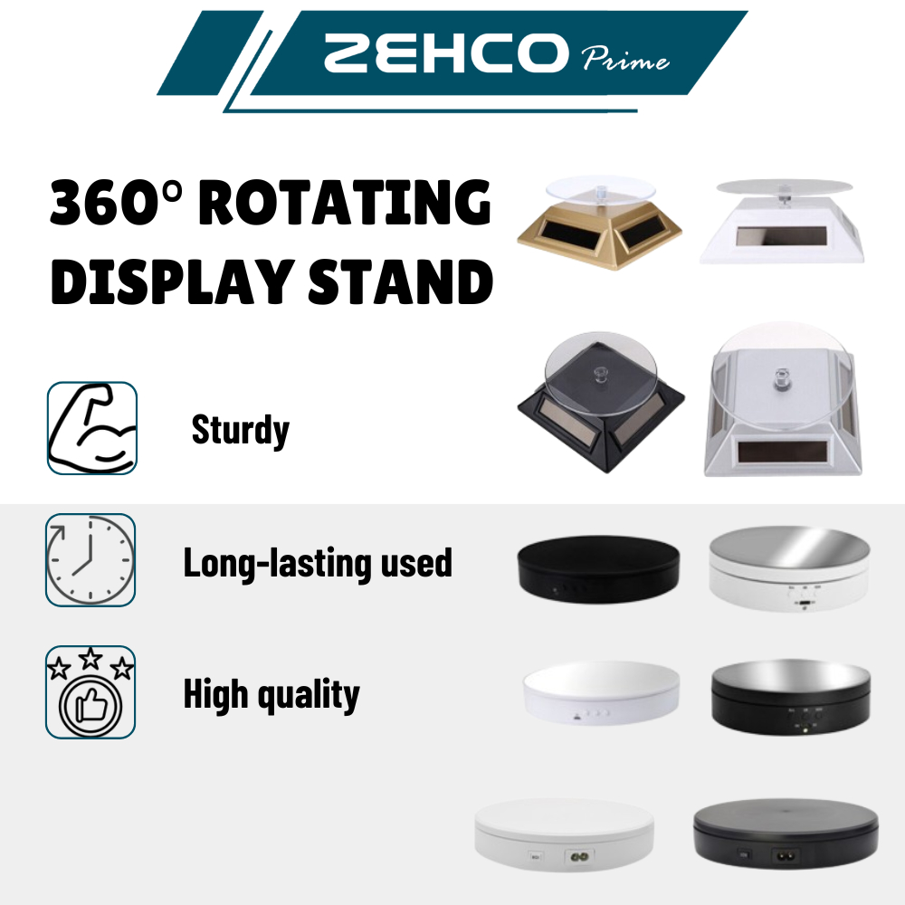 Rotating Display Stand Product Stand 360 Turnable Electric Product ...
