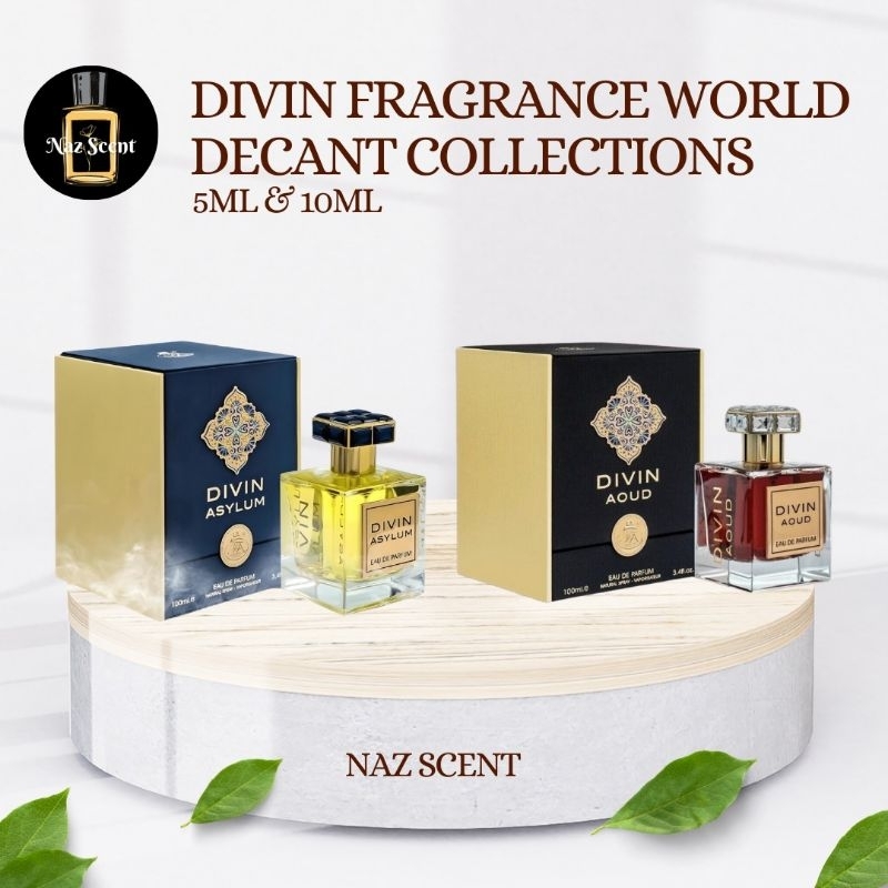 Divin Fragrance World Decant Collections ( Divin Asylum / Divin Aoud ...