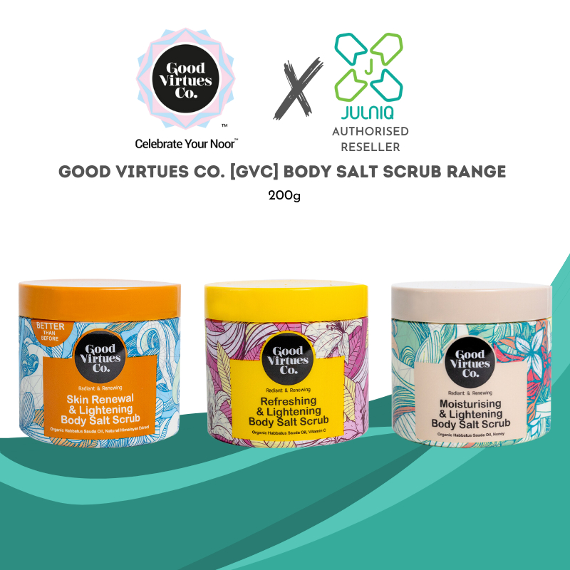 Good Virtues Co. [GVC] Lightening Body Salt Scrub Range 200g | Shopee ...