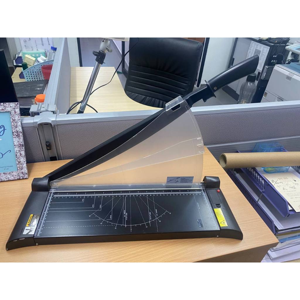 Used Paper Cutter Safety Switch Preventer Plate Design Guillotine for ...