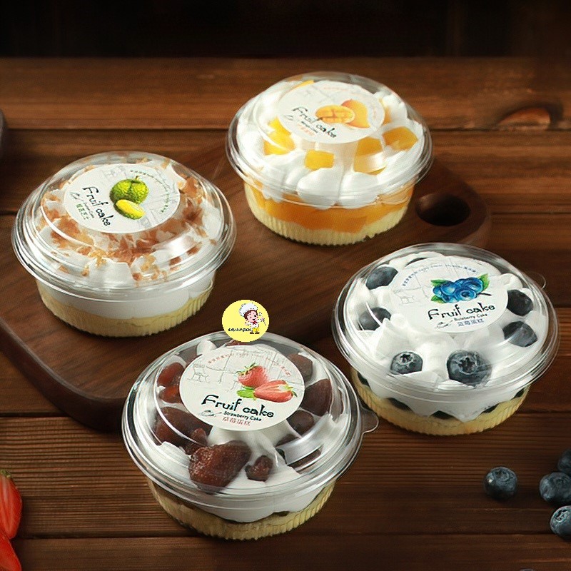 J321 200ml / J581 300ml 10Pc Jelly Box with Lid Cake Dessert Cup Nuts ...