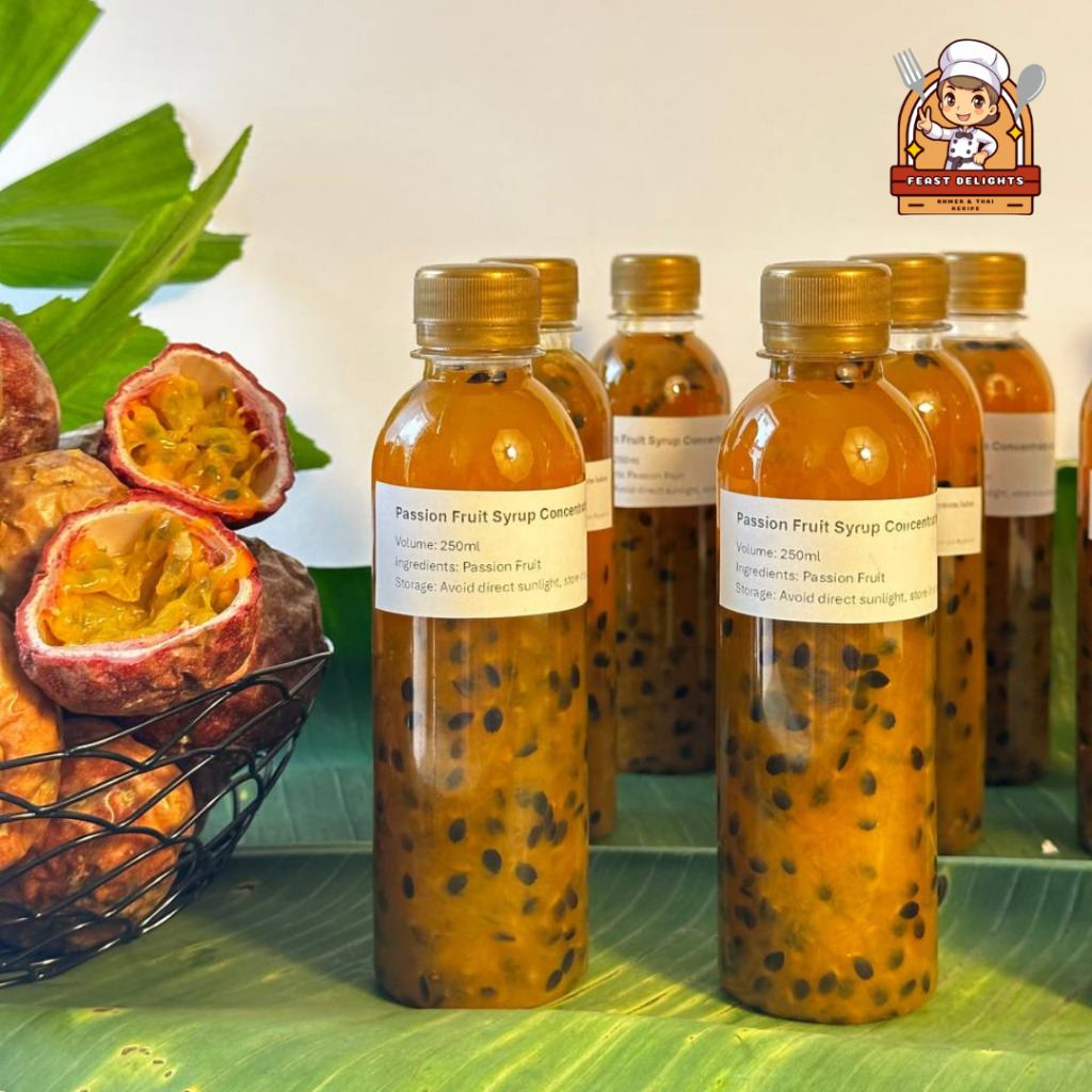 Passion Fruit Syrup Concentrate Juice 250ml Jus Sirap Markisa Fresh ...