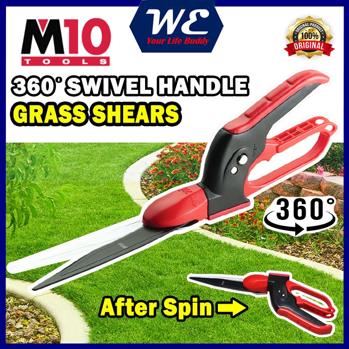 M10 GRASS SHEAR TIGER SHEAR GARDEN SCISSOR CUTTER PRUNE PRUNER | Shopee ...