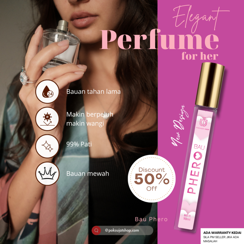 Women's Phero Smell Perfume - Men's Charm Perfume - Phero Pati - Body ...