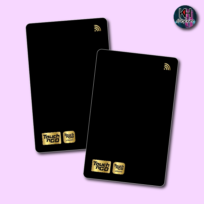 LUXE TITAN EDITION - TNG TOUCH N GO CARD STICKER COVER | Shopee Singapore
