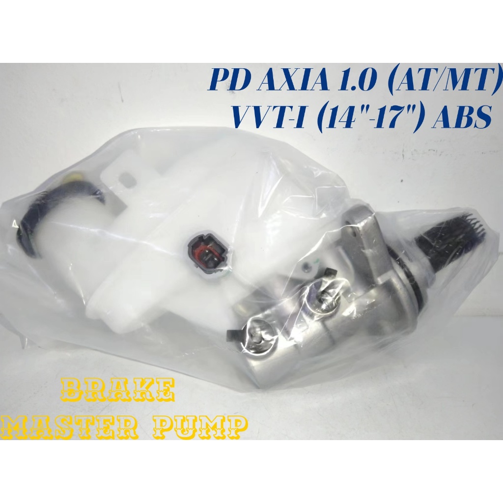BRAKE MASTER PUMP PERODUA AXIA 1.0 AUTO MANUAL VVT-I 2014 - 2017 ABS 2 ...