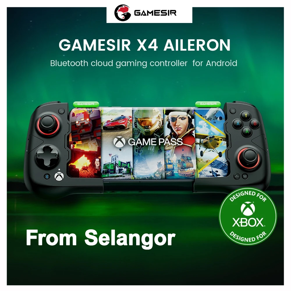 【In Local】GameSir X4 Aileron Xbox Game Controller Hall Effect Gaming Gamepad for Xbox STADIA ...